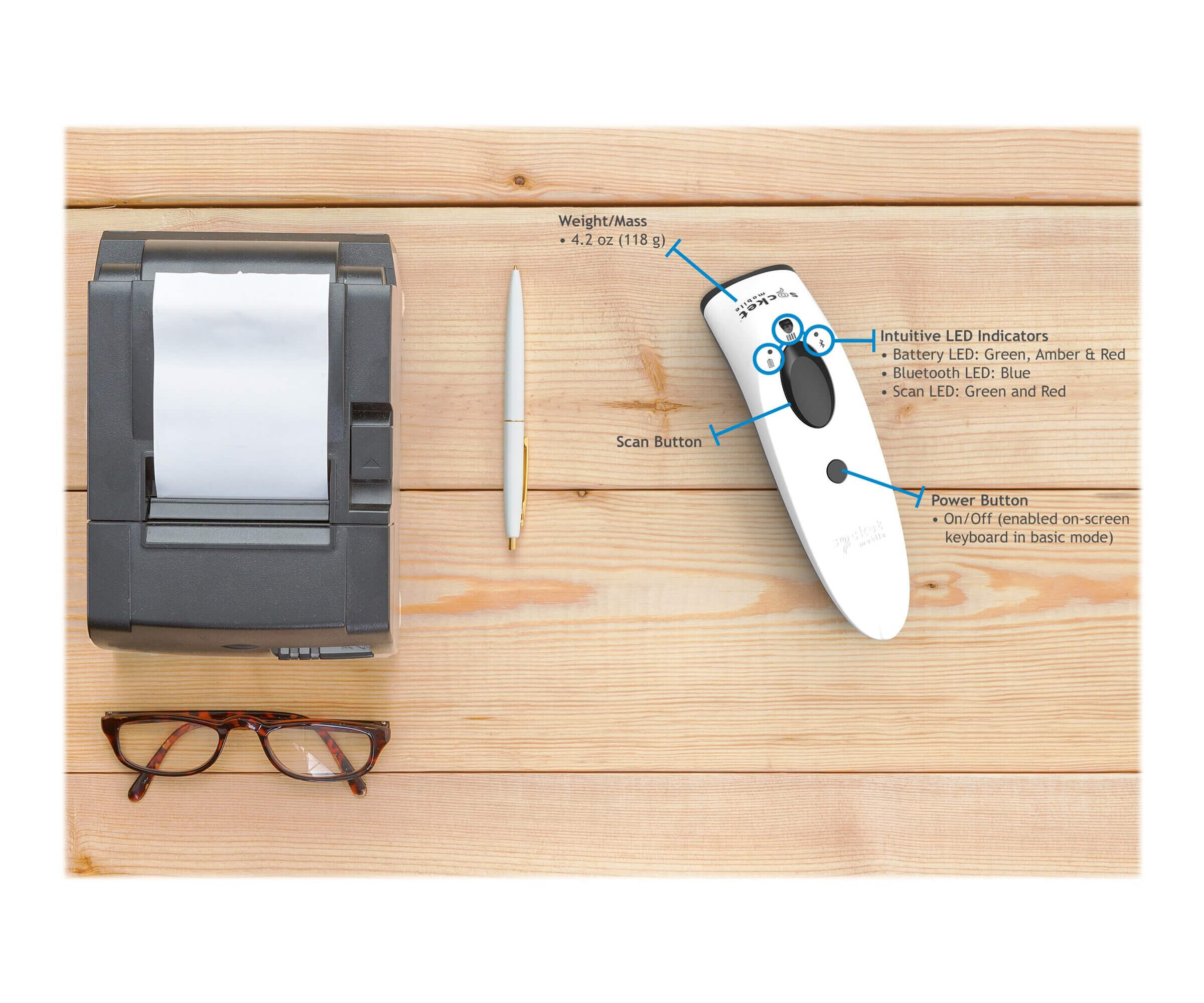 Socket Mobile Socketscan S700 Barcode Scanner Tragbar Linear Im
